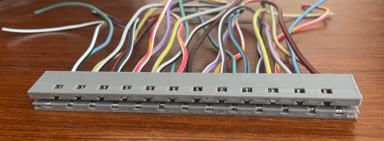 3D Printed Female ECU Connector - D-Jetronic